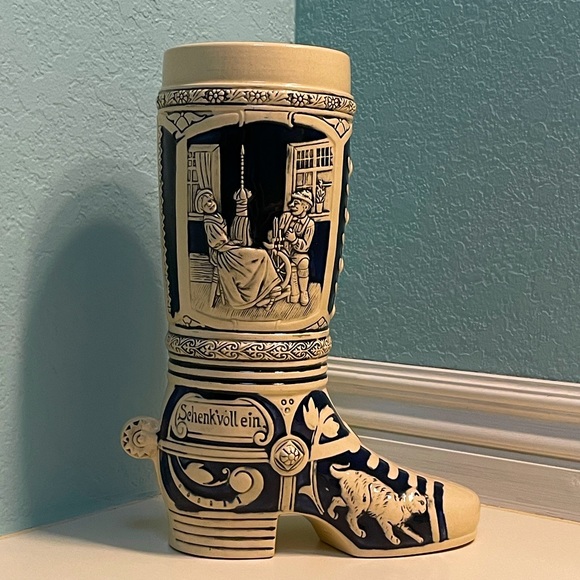 Werner Cornelius | Dining | Vintage Werner Cornelius Boot Beer Stein ...